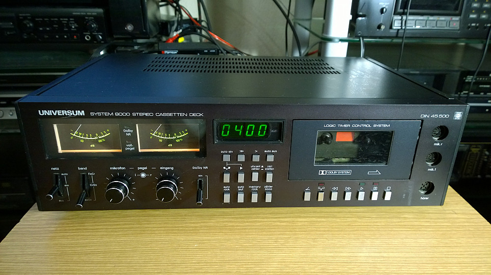 Кассетная дека (магнитофон) UNIVERSUM CT-2687 SYSTEM HI-FI 8000 | RCN ...
