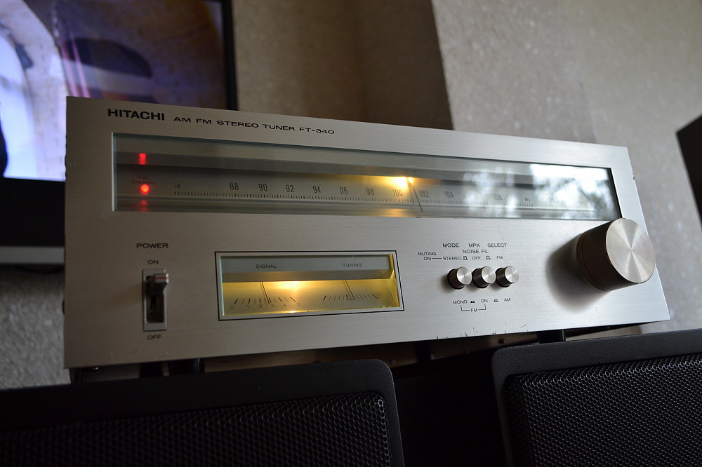 AM-FM стерео тюнер "HITACHI FT-340" Made in Japan. 1977г! | FM тюнеры ...