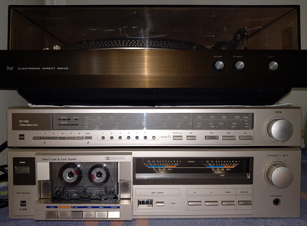 Касетна дека Dual C806 Made in Japan | Кассетные деки на RCN.com.ua