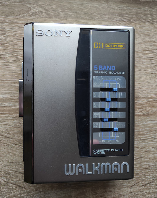 Винтажный кассетный плеер Sony Walkman Cassette Player WM-36 Japan ...
