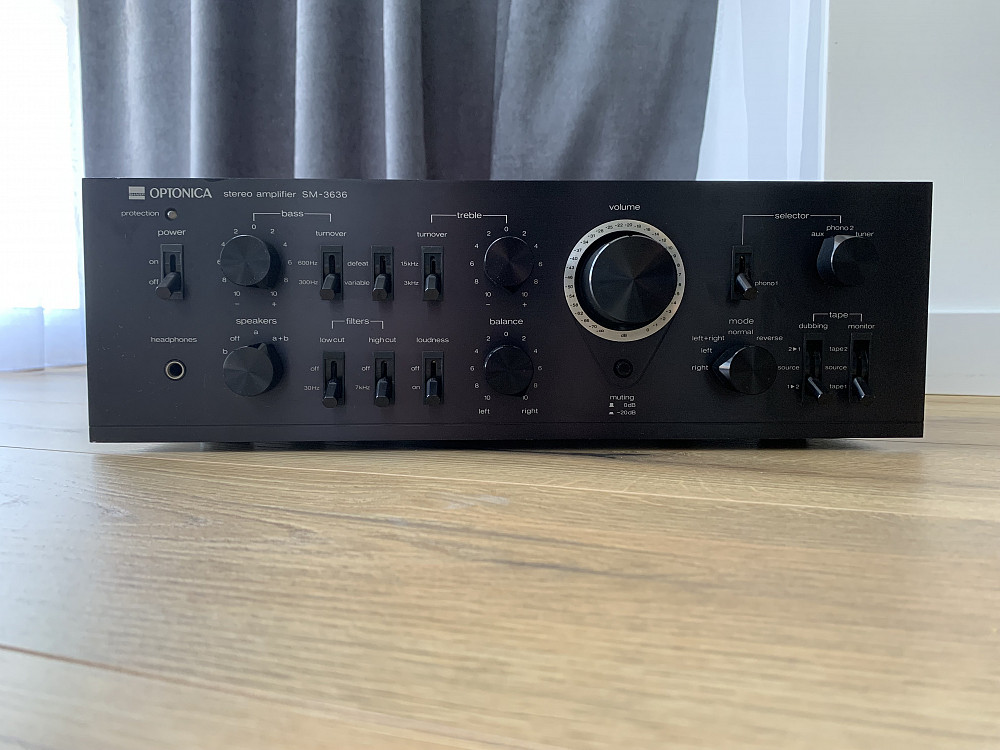 Підсилювач Оptonica Stereo Amplifier SM-3636 | Усилители мощности на ...