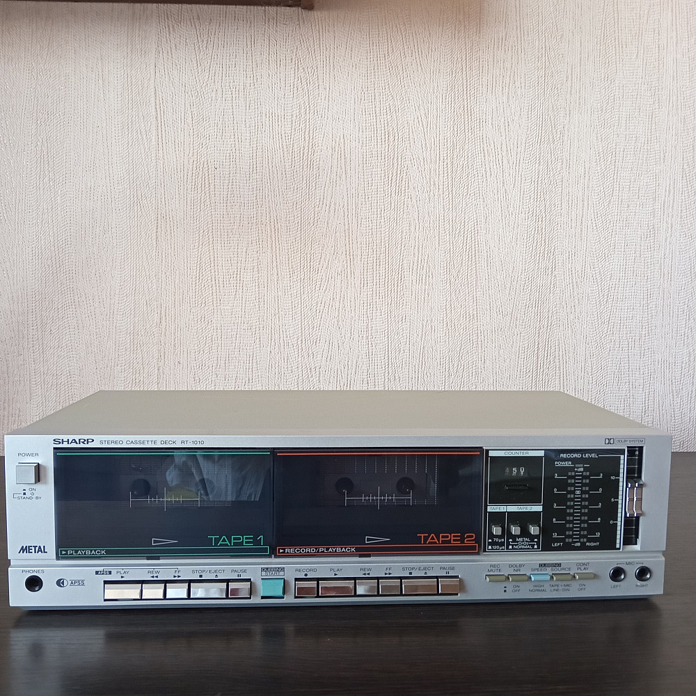 Двокасетна дека SHARP RT 1010 | Кассетные деки на RCN.com.ua