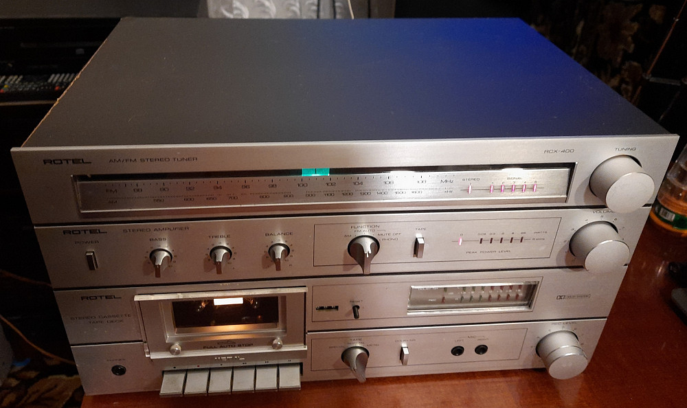 Rotel RCX-400 - Магнитола.Под профилактику. | Ресиверы на RCN.com.ua