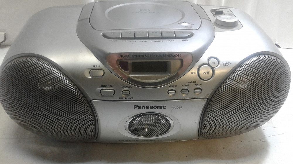 Магнитола Panasonic rx-d25 | Портативные магнитофоны на RCN.com.ua