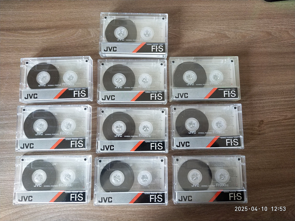 Аудио кассеты JVC FI-S 90 | Чистые кассеты DCC, DAT, MC на RCN.com.ua