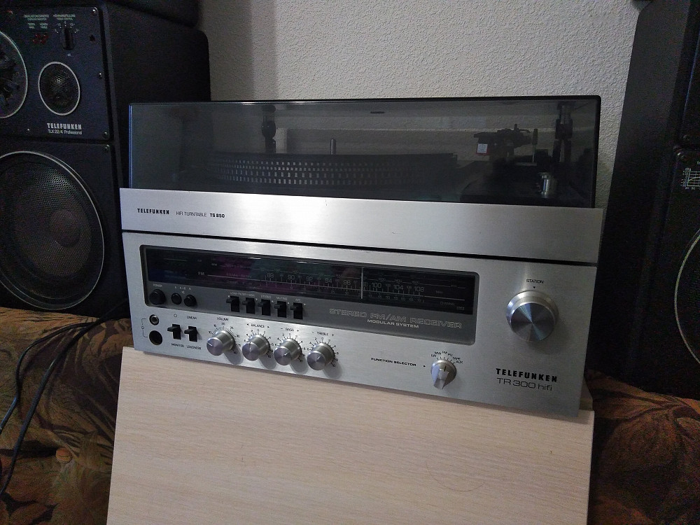 Telefunken TR300 и Telefunken TS850 | Проигрыватели пластинок на RCN.com.ua