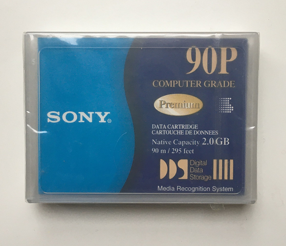 Кассета Sony DG90P DDS | Чистые кассеты DCC, DAT, MC на RCN.com.ua