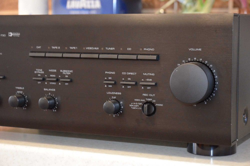 Усилитель Yamaha AX 730 Стереоусилитель 110W-150W nominal (8-4Om ...