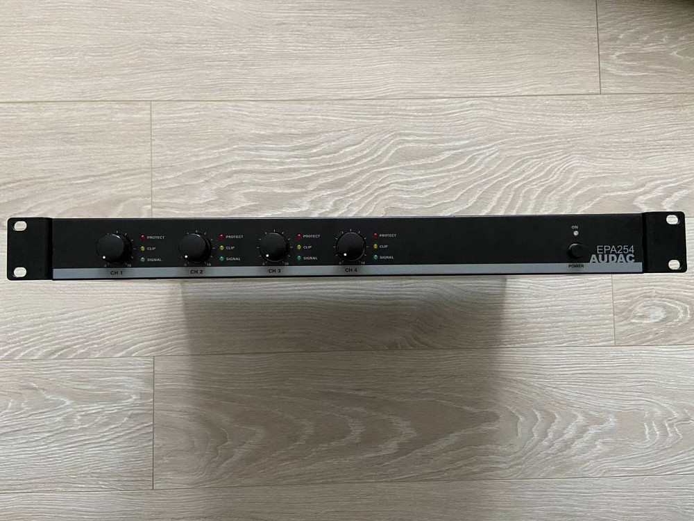 Audac EPA254 Четырехканальный усилитель мощности | Усилители мощности на RCN.com.ua