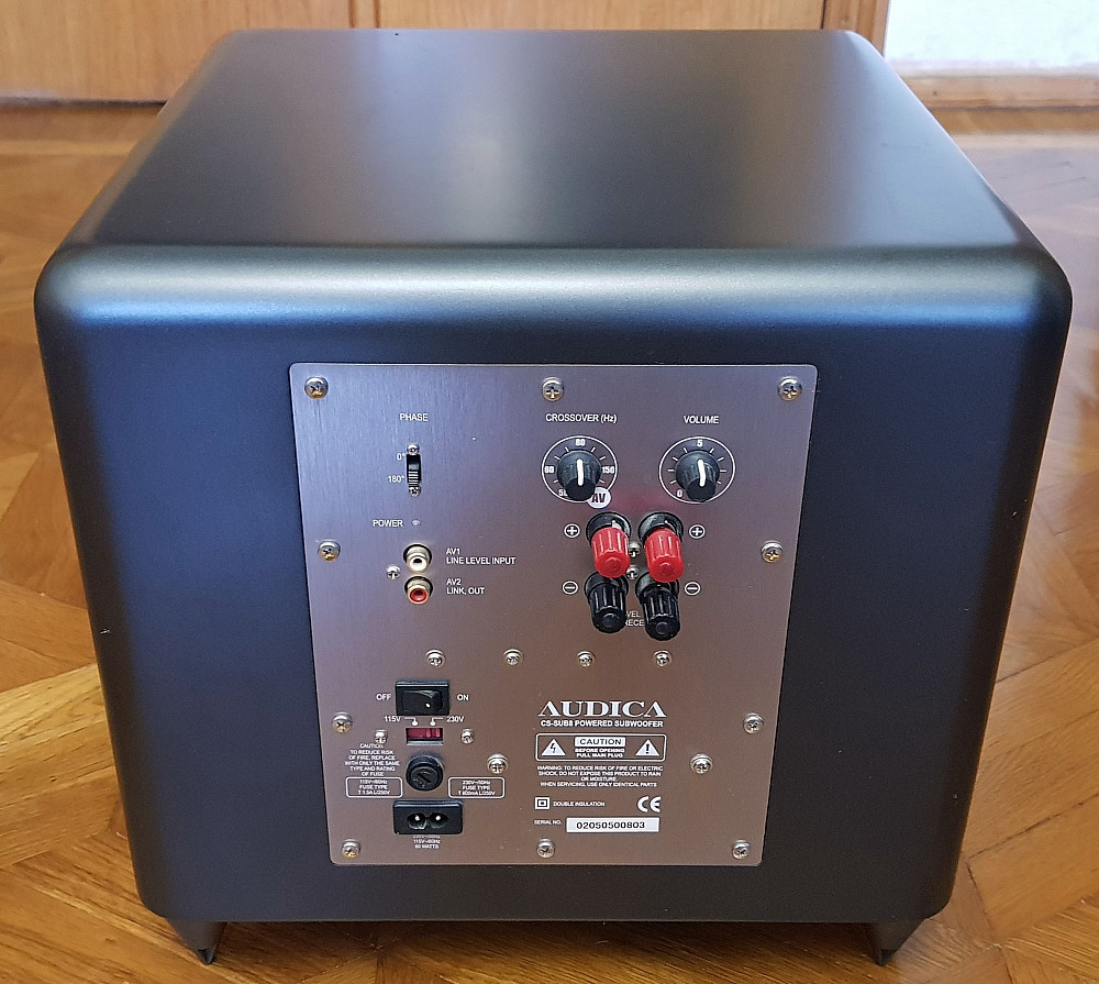 Audica CS-SUB8 Новый | Сабвуферы на RCN.com.ua