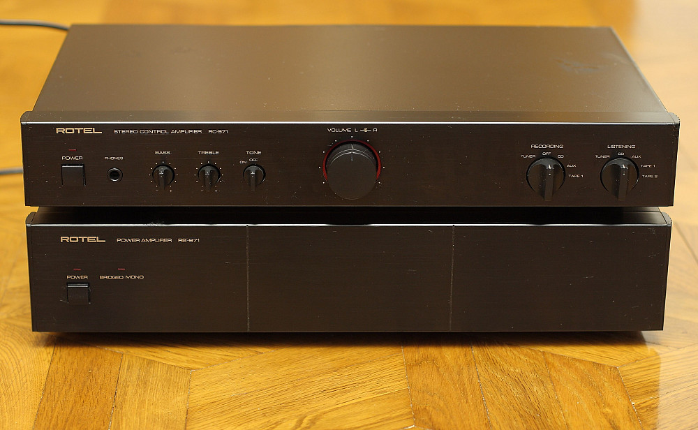 Rotel RC-971+RB-971 | Интегральные усилители на RCN.com.ua