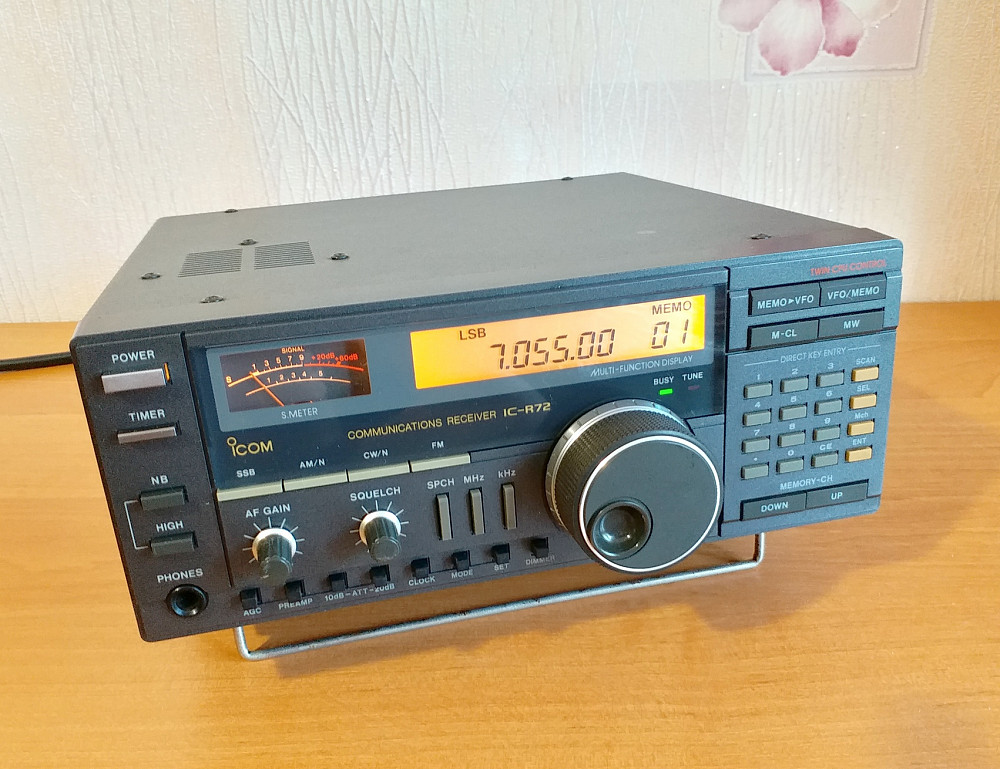 КВ приемник Icom IC-R72 | Радиоприемники на RCN.com.ua