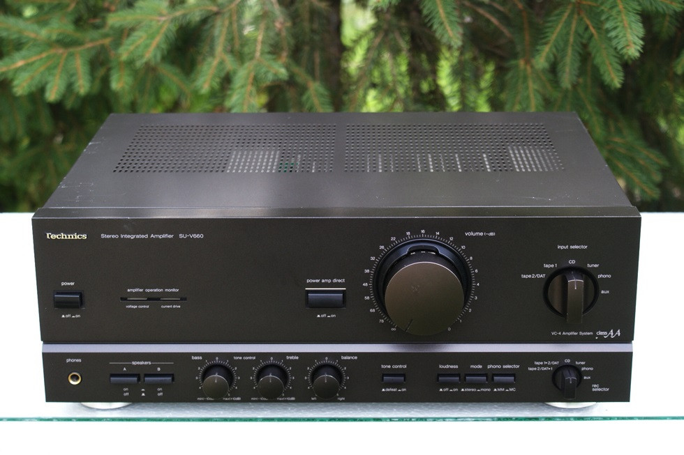 Усилитель Technics SU-V660 Class AA - Japan | Интегральные усилители на ...