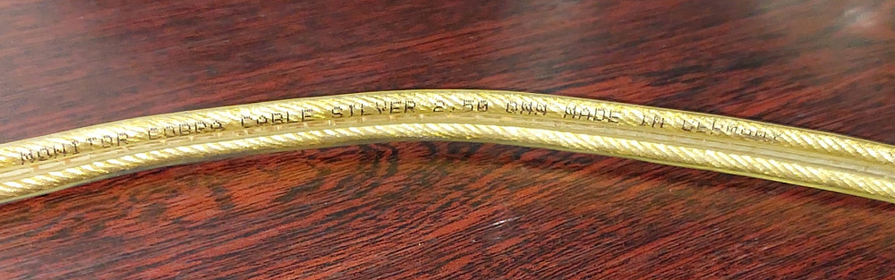 Акустический кабель Monitor Cobra Cable Silver 2.50mm, Made in Germany ...