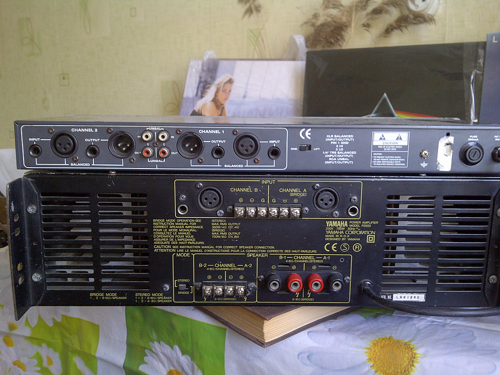 Hi-End XLR Yamaha p 2500 Professional балансный усилитель мощности 4× ...