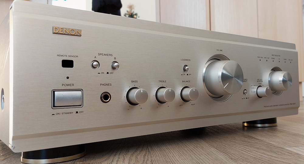 Усилитель стерео Denon PMA 1055R (видеотест) | Интегральные усилители ...