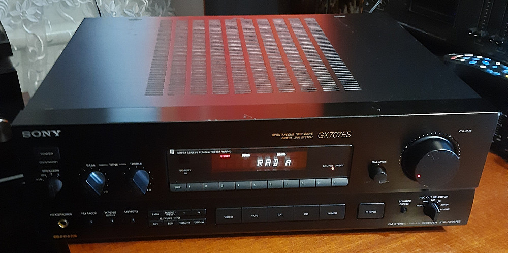 Sony STR GX 707 ES + пульт-Стерео ресивер (2 х125 вт). | RCN.com.ua