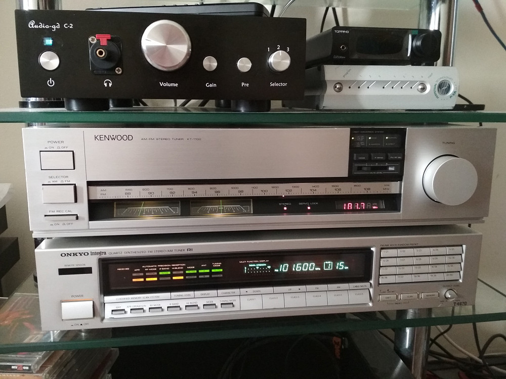 Kenwood KT-1100 /1982 /Top Model | FM тюнеры на RCN.com.ua