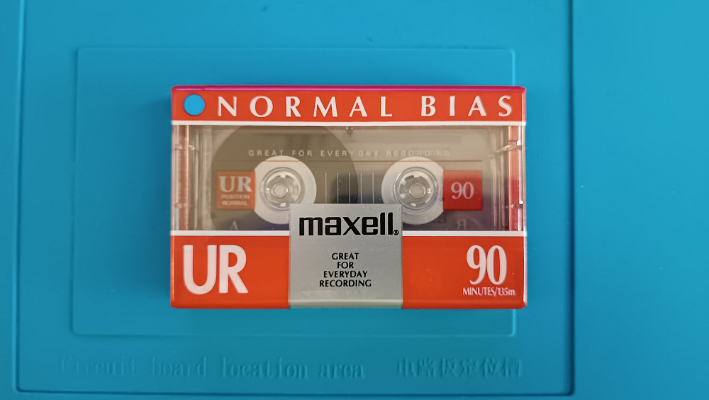 Maxell UR 90 | Чистые кассеты DCC, DAT, MC на RCN.com.ua